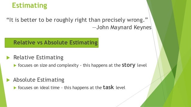 Agile Planning and Estimation