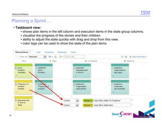 Agile planning with rational team concert | PPT