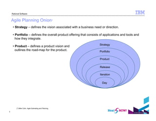 Agile planning with rational team concert | PPT