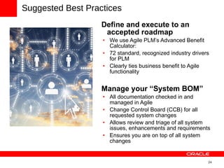 Agile PLM implementation and systems integration at sun microsystems | PPT