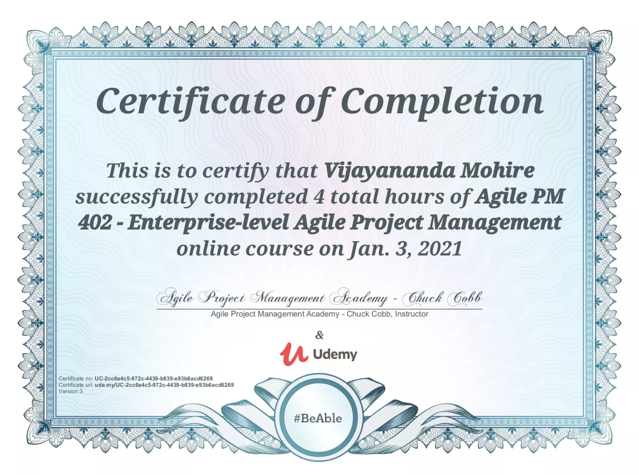 Agile pm 402 enterprise-level agile project management | PPT