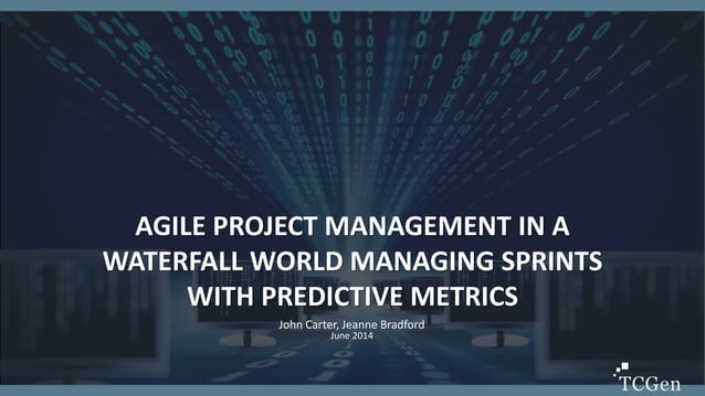 Agile Project Management in a Waterfall World: Managing Sprints with ...