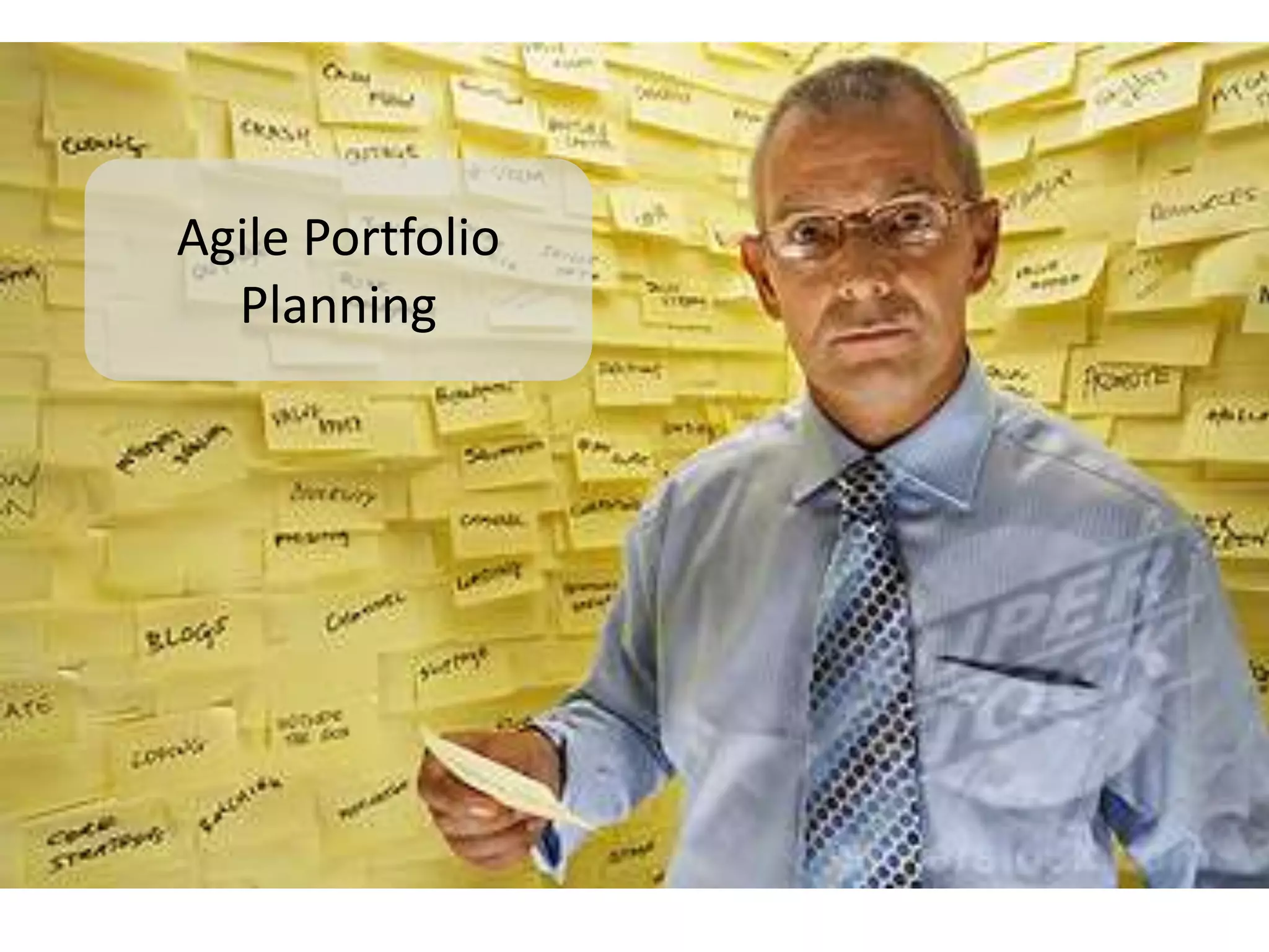 Agile Portfolio Planning | PPT