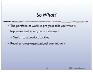 Agile portfolio planning | PPT