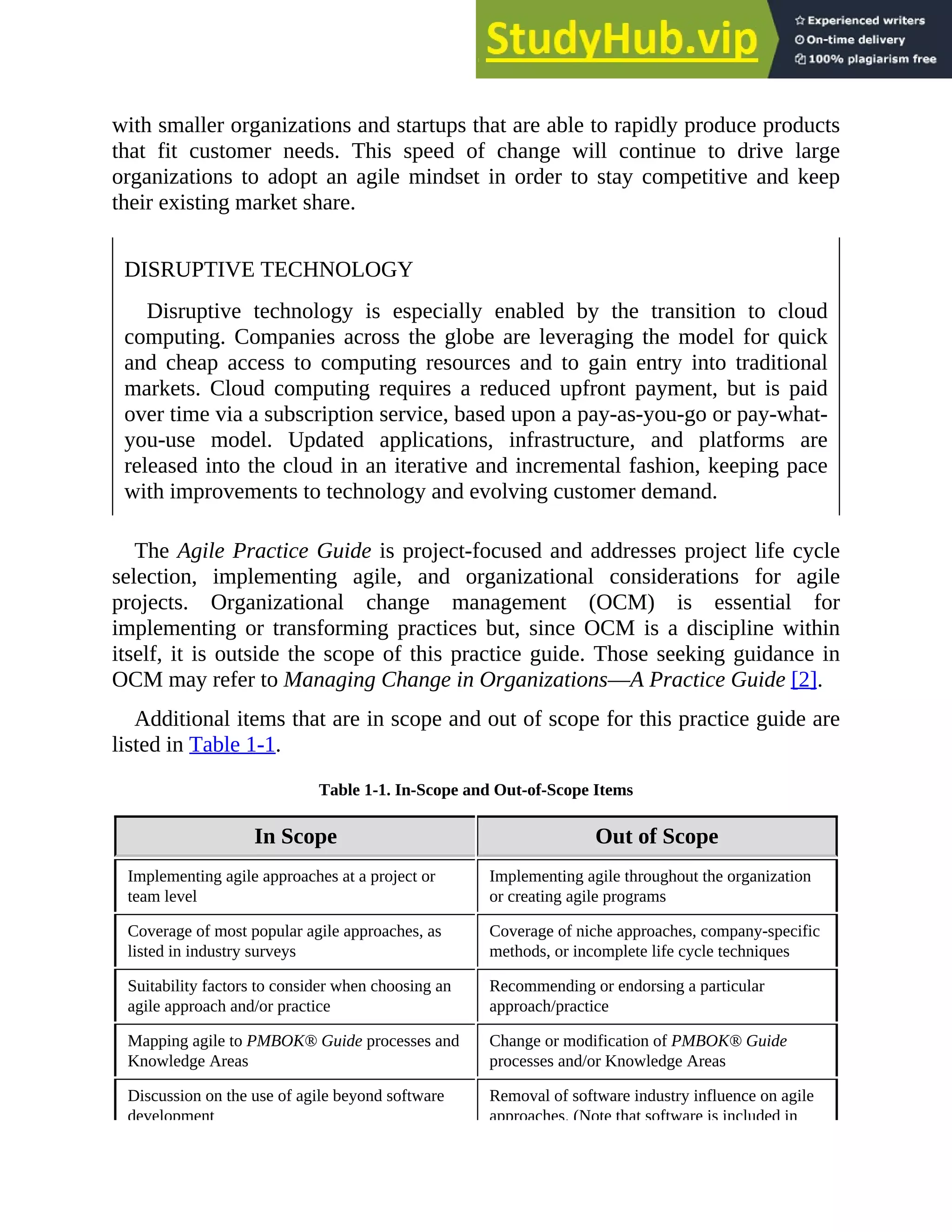 AGILE PRACTICE GUIDE | PDF
