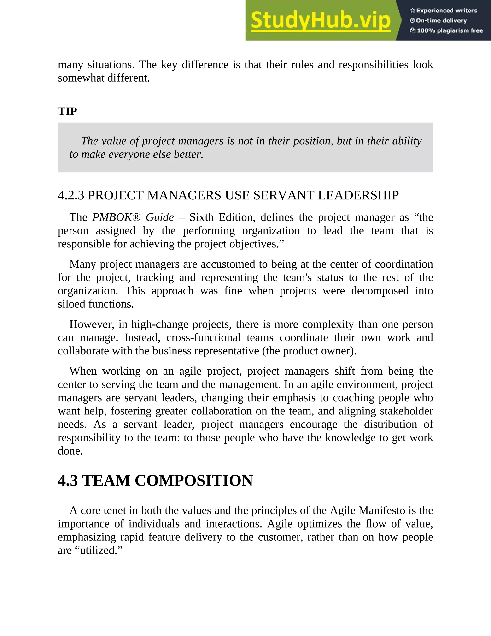 AGILE PRACTICE GUIDE | PDF