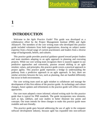 AGILE PRACTICE GUIDE | PDF