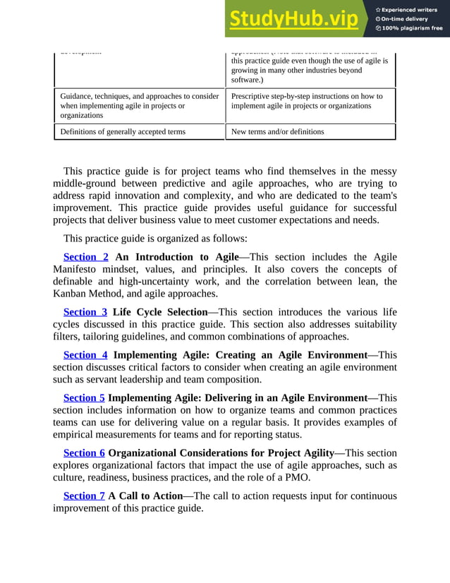 AGILE PRACTICE GUIDE | PDF