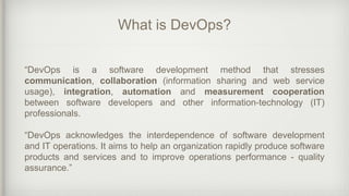 Agile Practice in a DevOps World | PPTX | Web Development | Internet