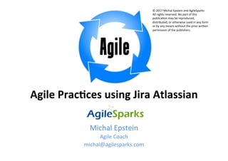 Agile practices using jira atlassian | PDF