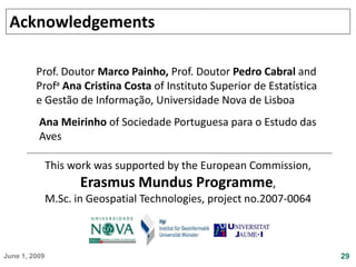 Bird Diversity Modeling Using Geostatistics and GIS | PDF