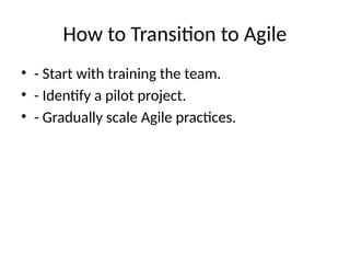 Agile Software Development_ Presentation. pptx. | PPT