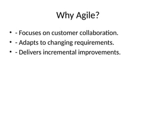 Agile Software Development_ Presentation. pptx. | PPT