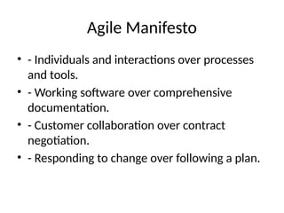 Agile Software Development_ Presentation. pptx. | PPTX