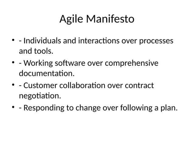 Agile Software Development_ Presentation. pptx. | PPT