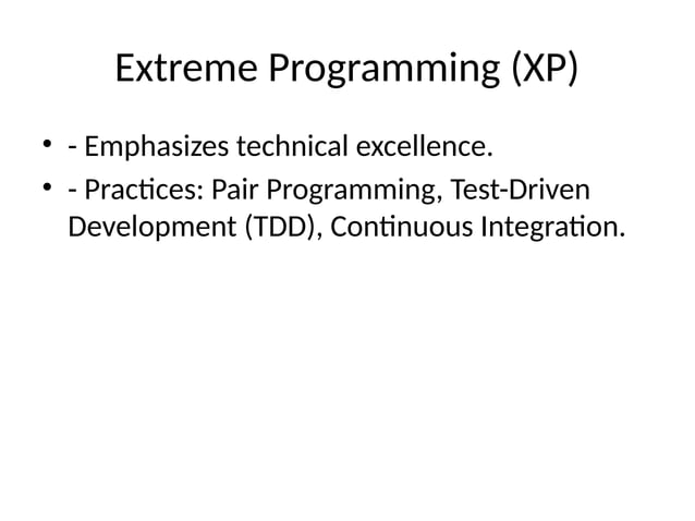 Agile Software Development Presentation Pptx Ppt