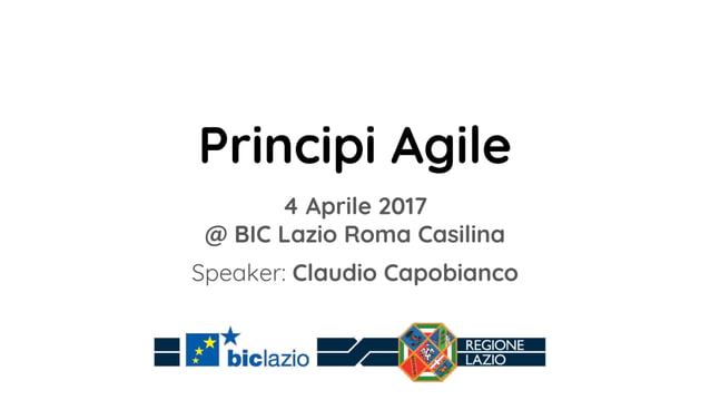 Principi Agile | PPT