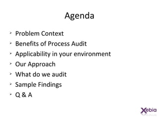 Agile Process Audit | PDF