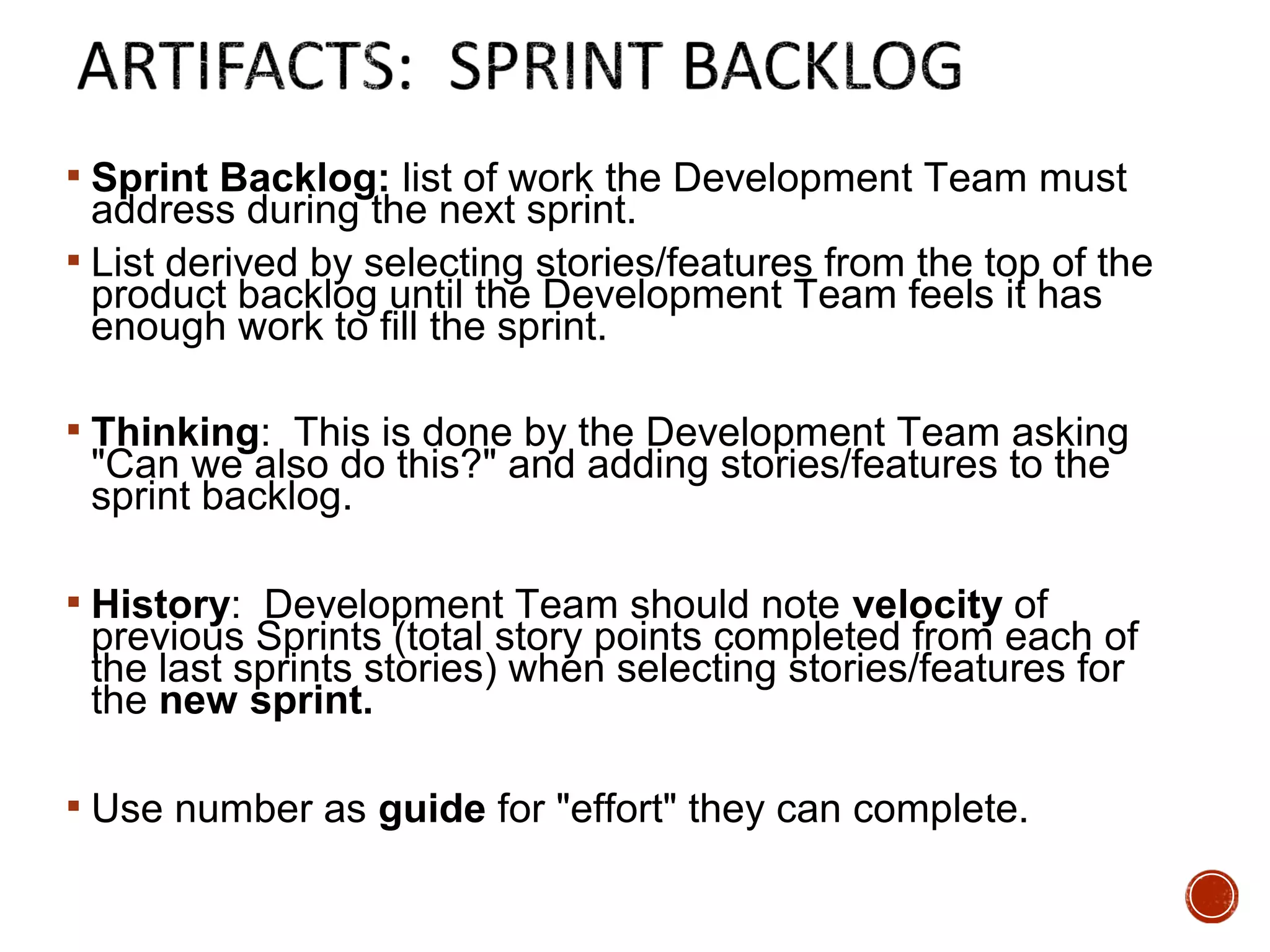 Agile processes scrum | PPT