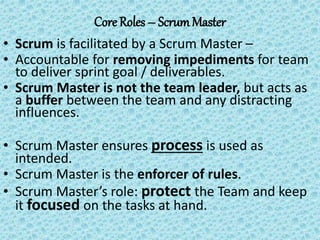 Agile Processes - Scrum | PPTX