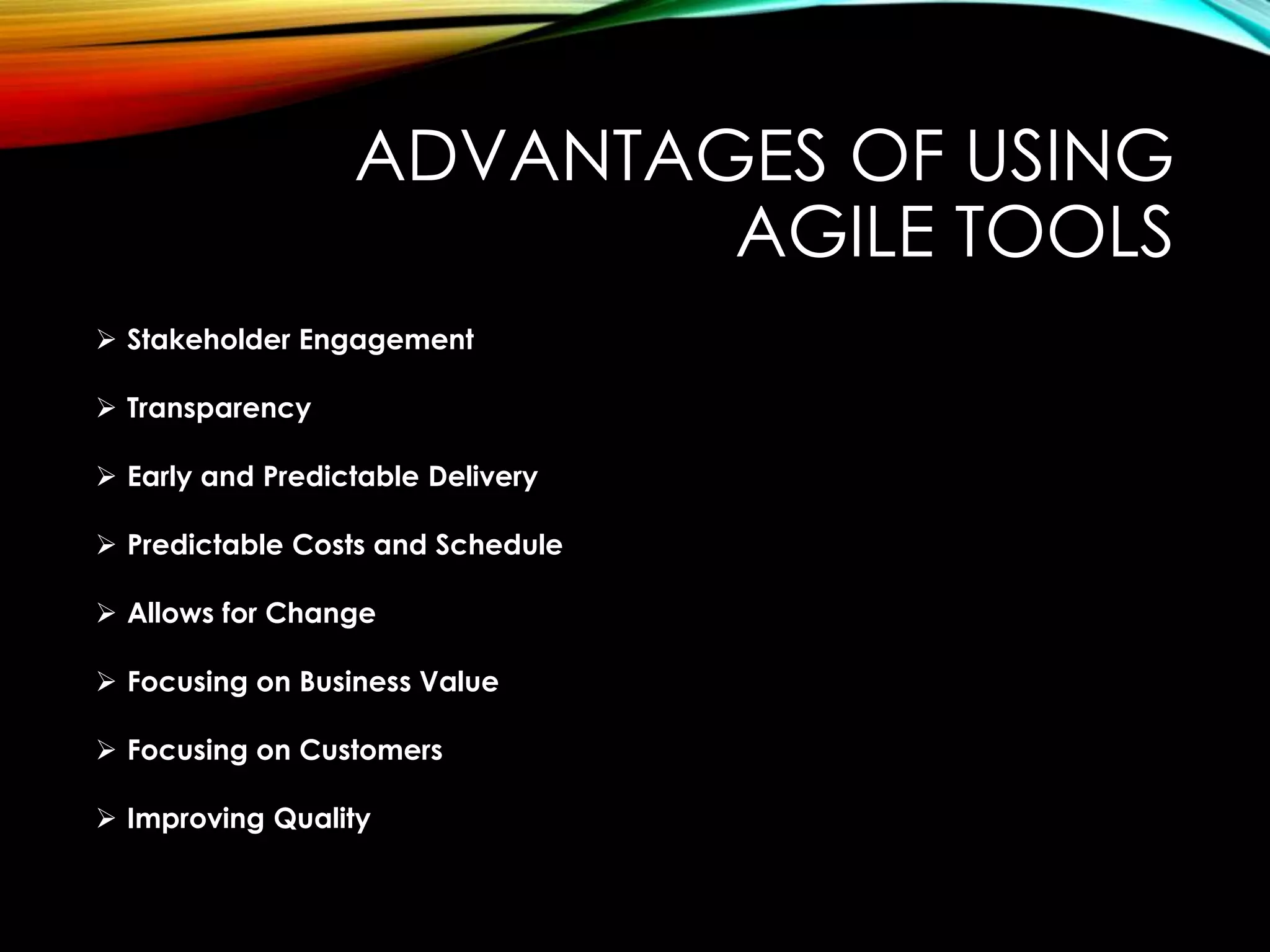 Agile Methodology and Tools | PPTX