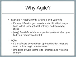 Agile product development and project management with Kanban | PPTX