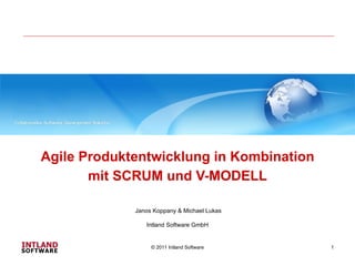 Agile Produktentwicklung in Kombination mit Scrum und V-Modell | PPT