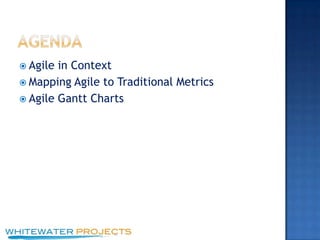 Agile project control | PPTX