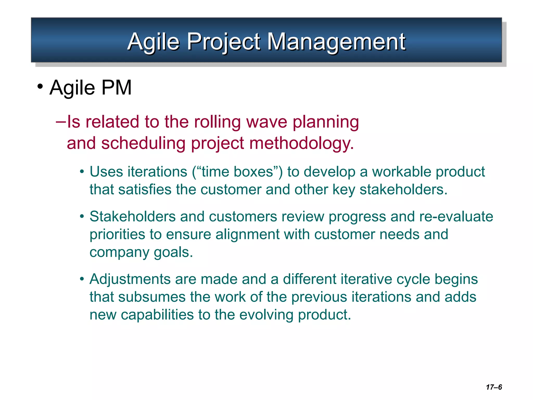 Agile project management | PPT