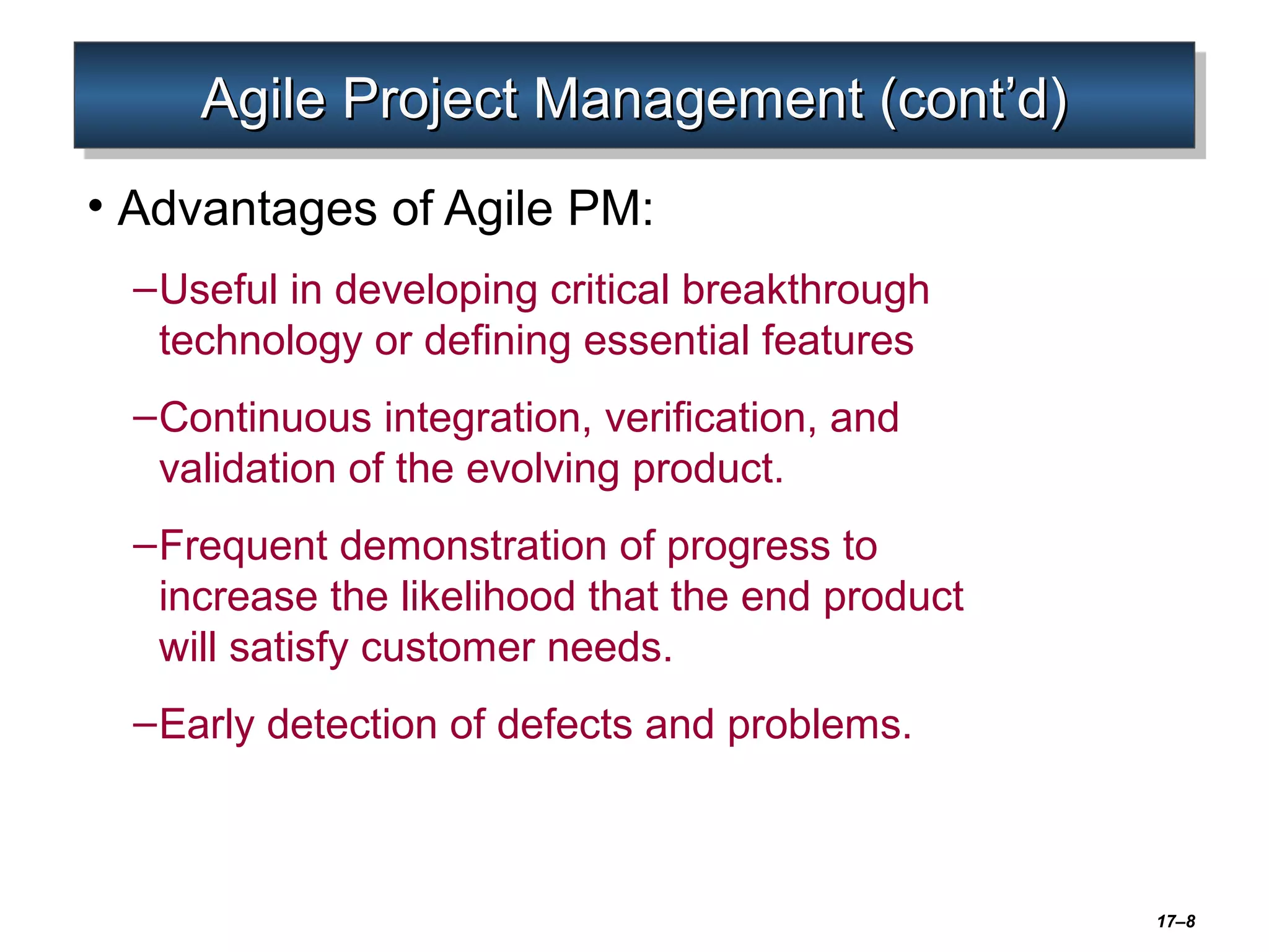 Agile project management | PPT