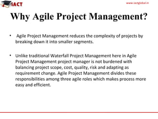 Agile project management | PPT | Technology & Computing