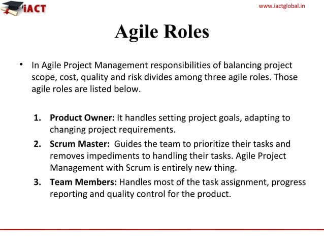 Agile project management | PPT