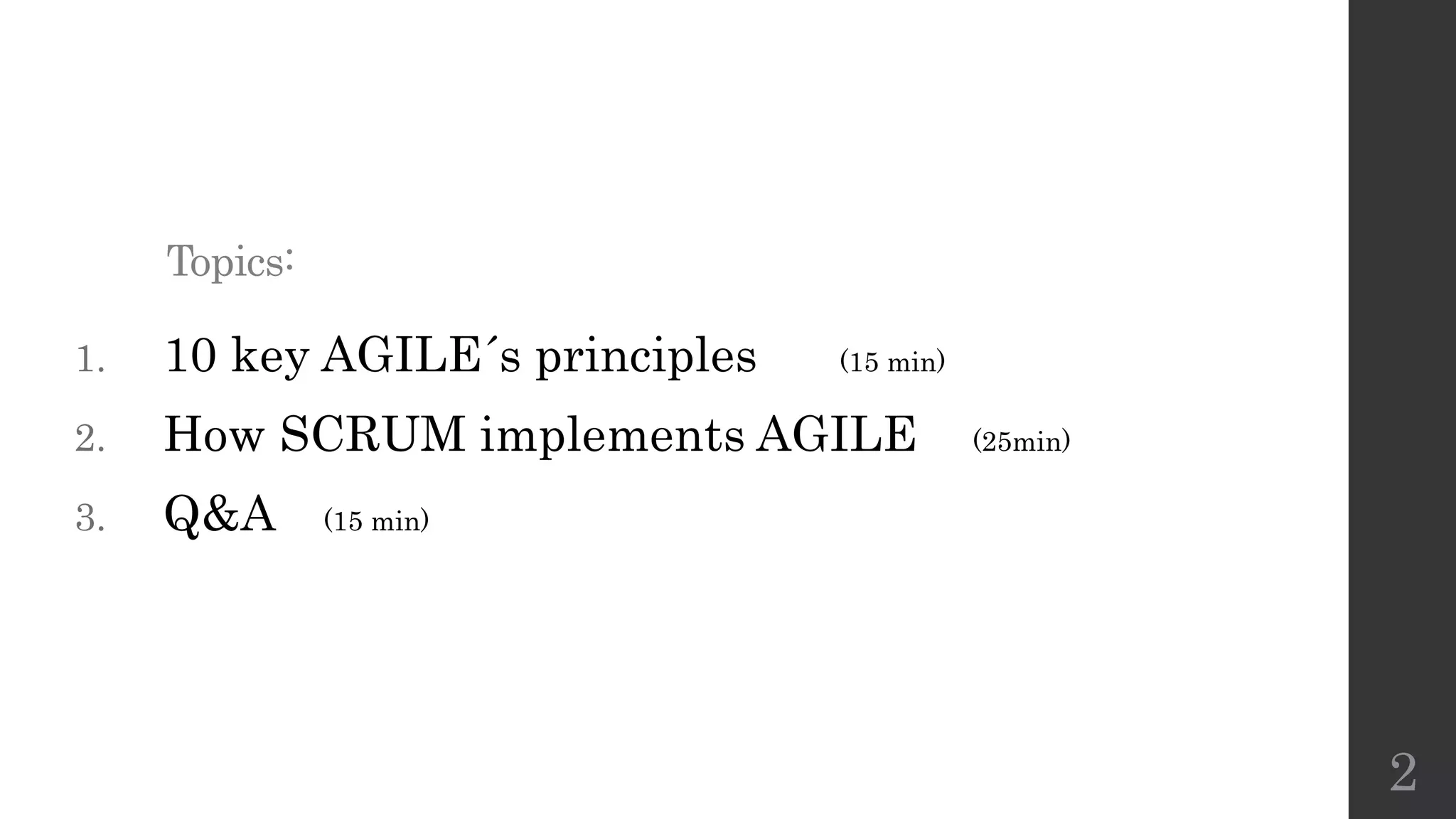 Agile Project Management | PPT