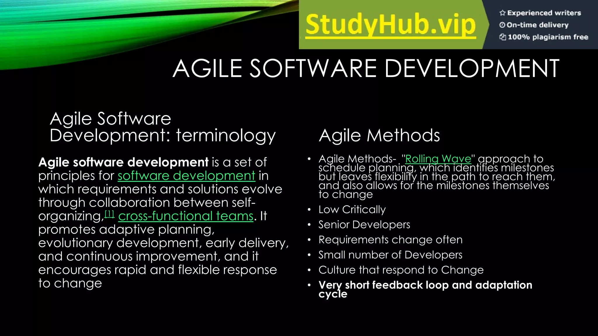 AGILE PROJECT MANAGEMENT | PDF