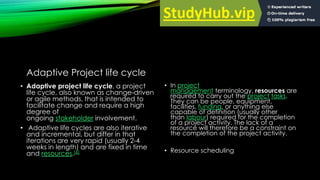 AGILE PROJECT MANAGEMENT | PDF