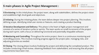Agile project management in Project management | PPTX