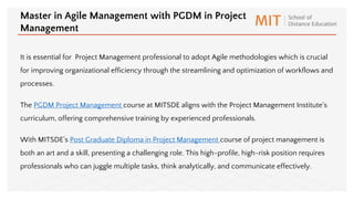 Agile project management in Project management | PPTX