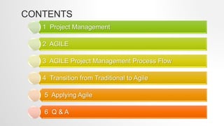 Agile Project Management: Introduction to AGILE - The Basic 101 | PPT