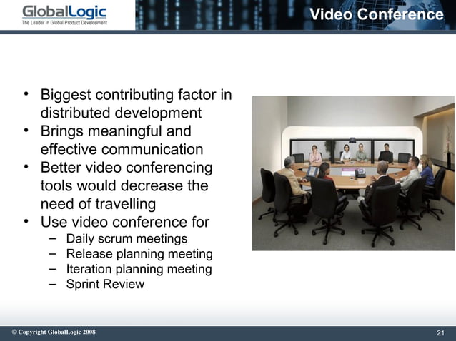 Agile Ncr 2009agile Project Management Facing The Challenges Of Distributed Development Using