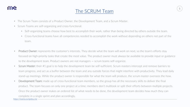Agile Project Management Scrum Methodology Ppt