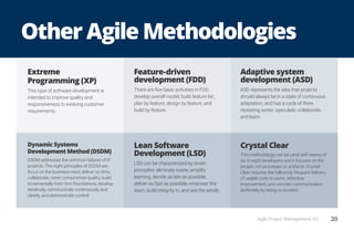 Agile project management 101 (tai lieu tham khao) | PPT