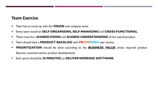 Agile Project Management Exercise | PDF