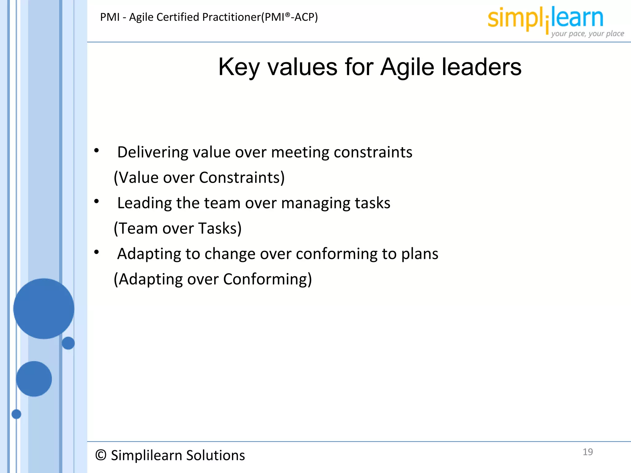 Agile project management framework | PPT
