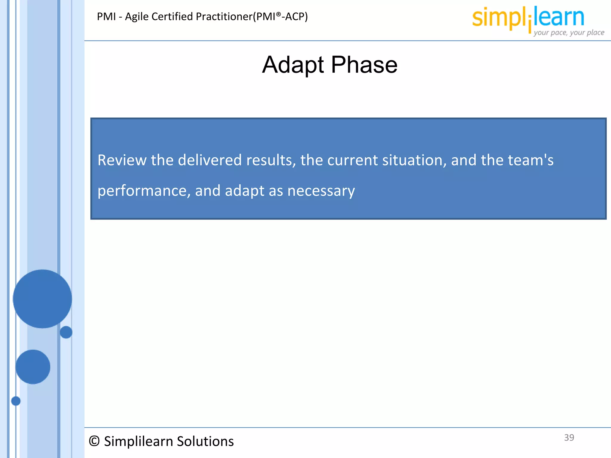 Agile project management framework | PPT