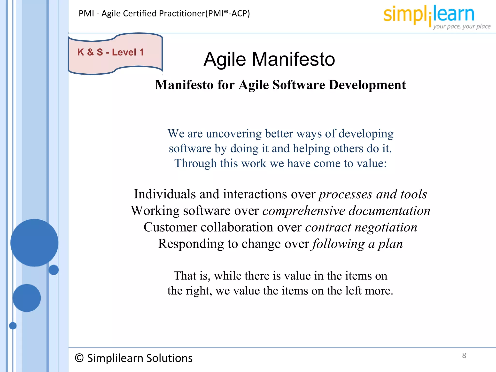 Agile project management framework | PPT
