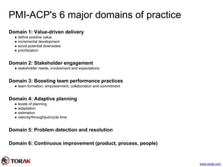 Agile Project Management - An introduction to Agile and the new PMI-ACP ...