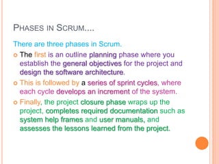 Agile project management | PPTX