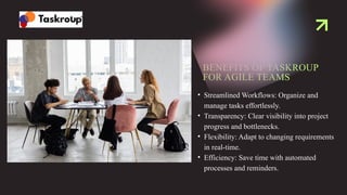 Agile project Management Software - Taskroup.pptx