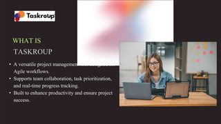 Agile project Management Software - Taskroup.docx