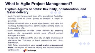 Agile Methodology in Project Management Benefits & Stages | DOCX
